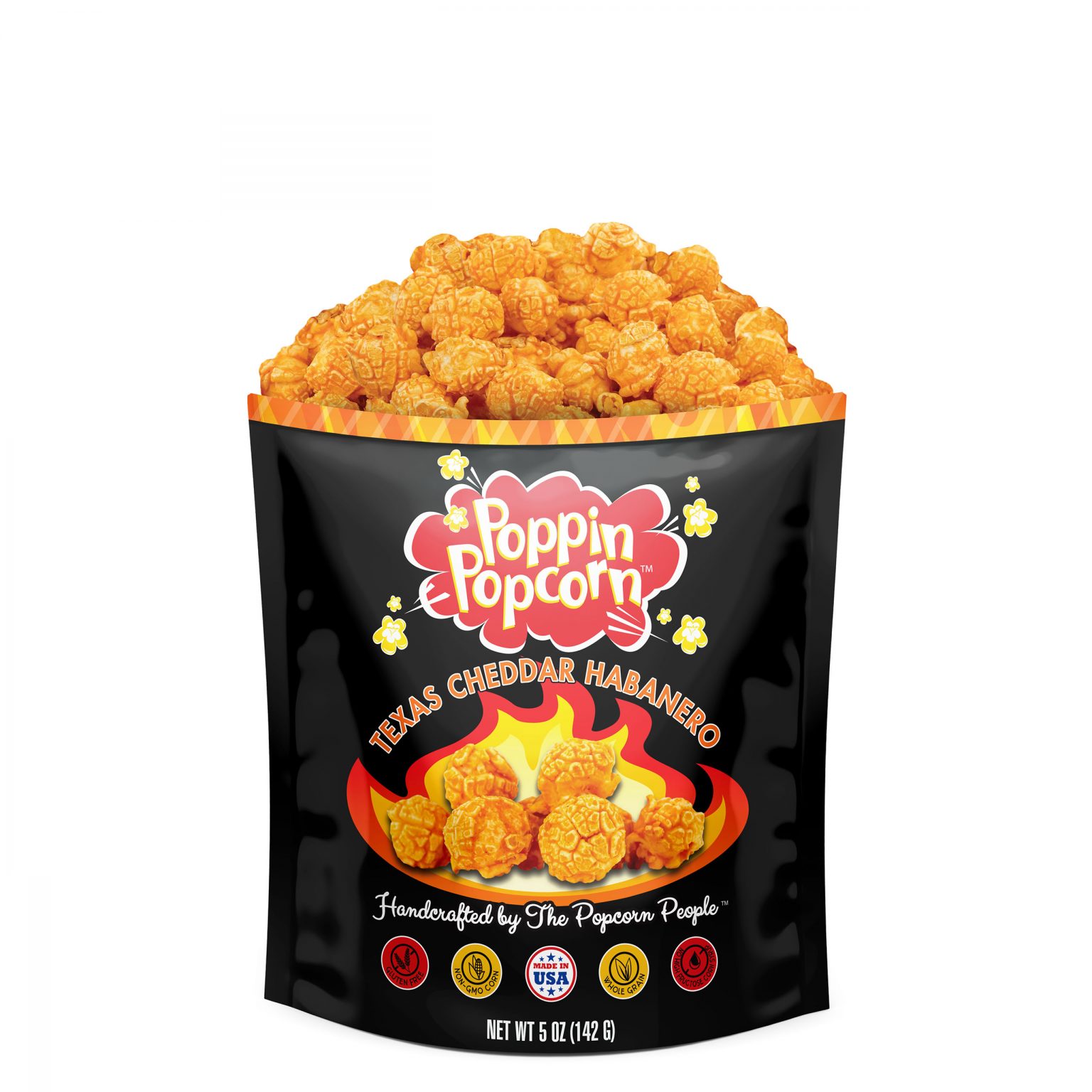 Texas Cheddar Habanero - 50% Profit | Poppin Popcorn